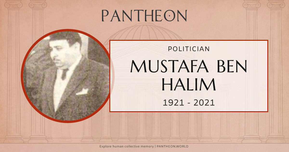 Mustafa Ben Halim Biography | Pantheon