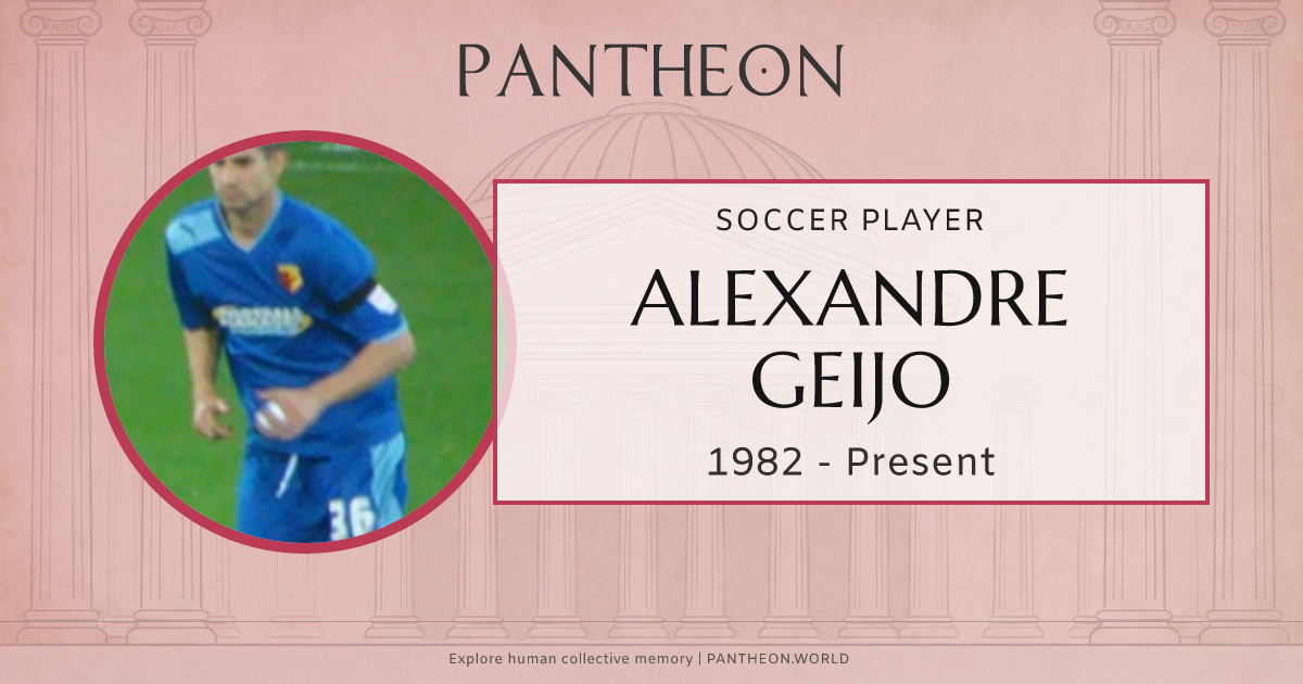 Alexandre Geijo Biography | Pantheon