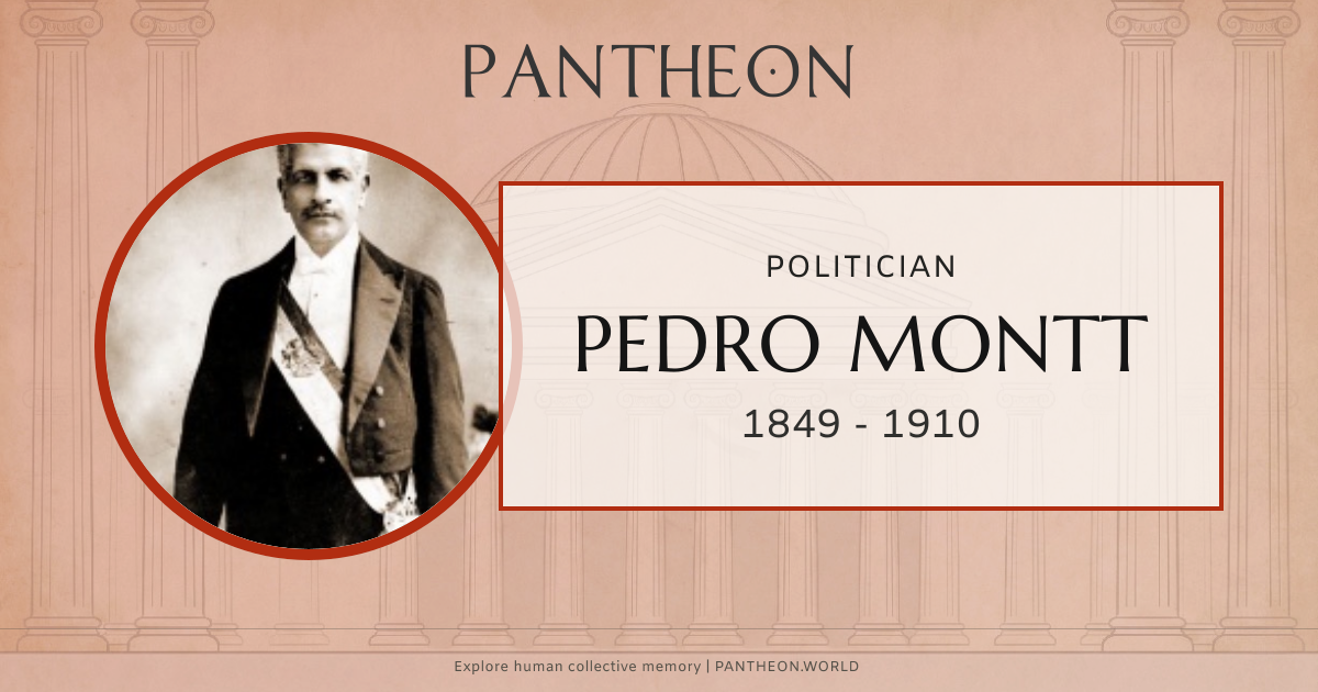 Pedro Montt Biography | Pantheon