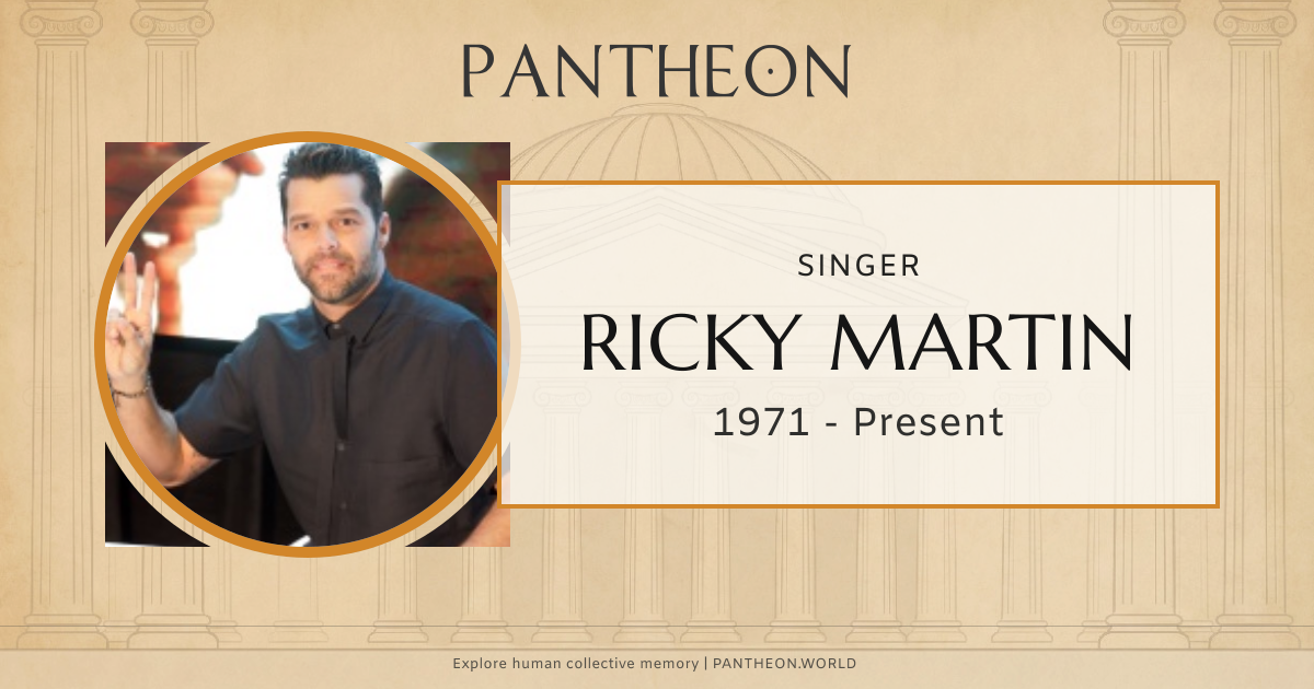 Ricky Martin Biography | Pantheon