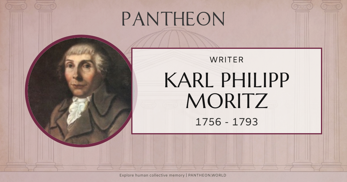 Karl Philipp Moritz Biography | Pantheon