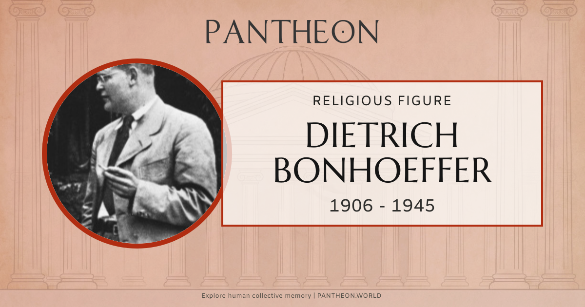 Dietrich Bonhoeffer Biography | Pantheon