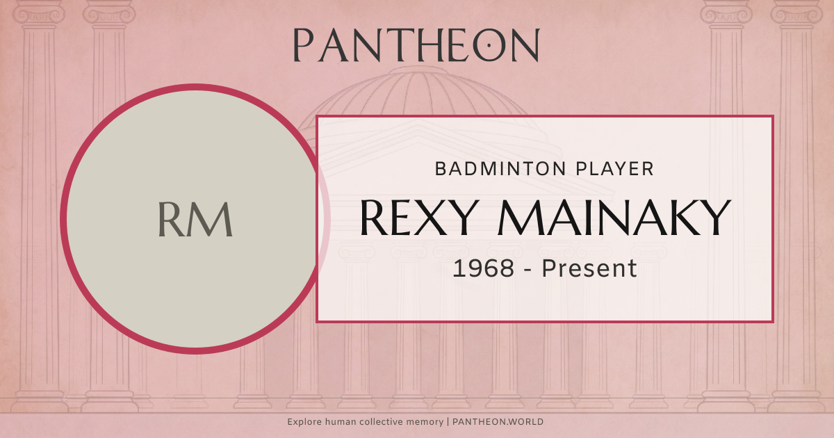 Rexy Mainaky Biography | Pantheon