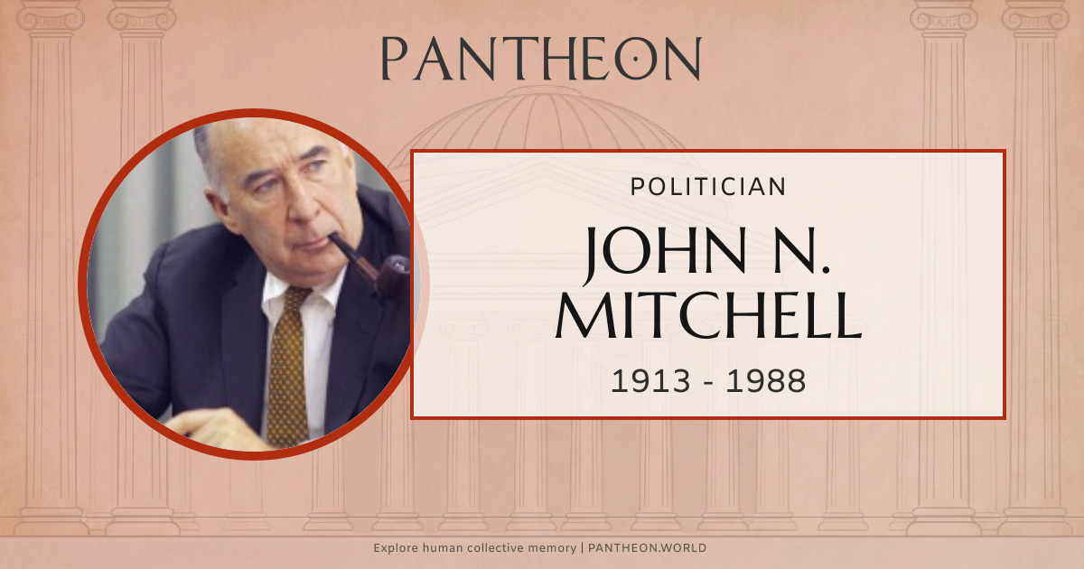 John N. Mitchell Biography | Pantheon