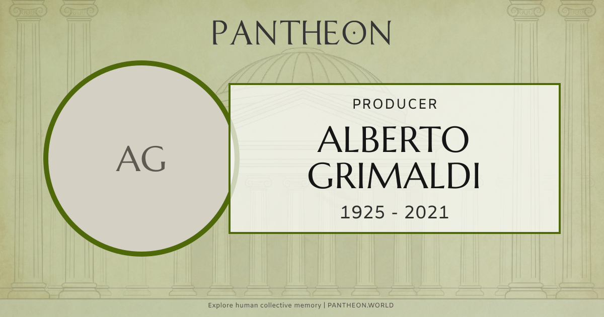 Alberto Grimaldi Biography | Pantheon