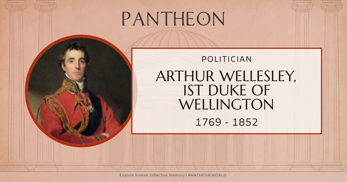 Arthur Wellesley, 1st Duke of Wellington Biography | Pantheon