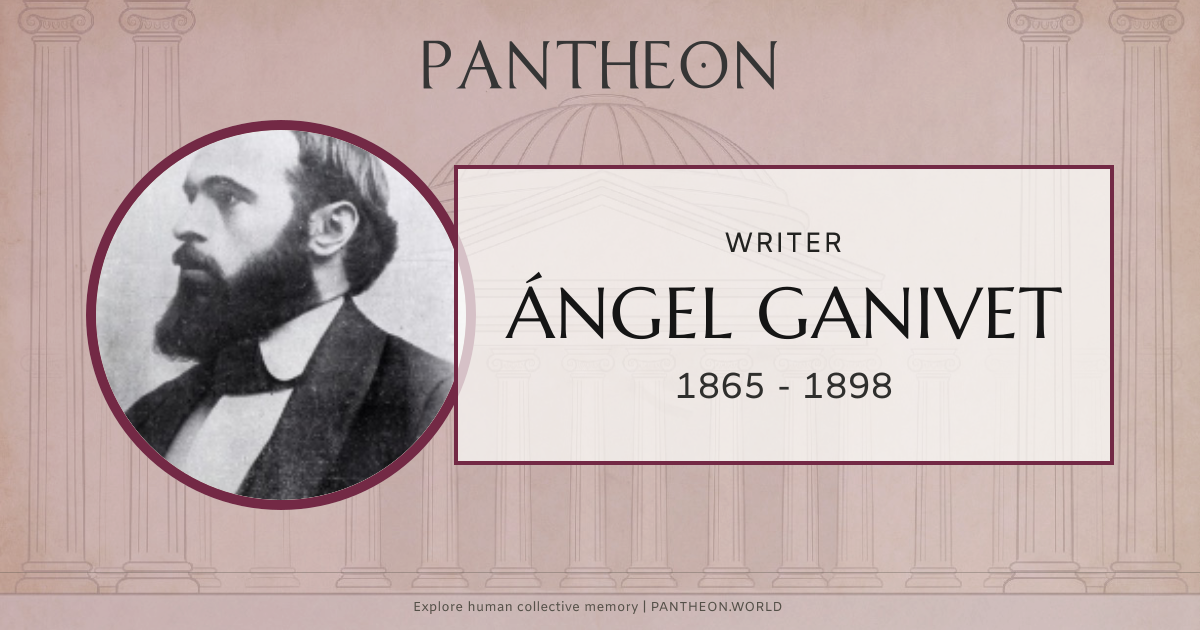 Ángel Ganivet Biography | Pantheon