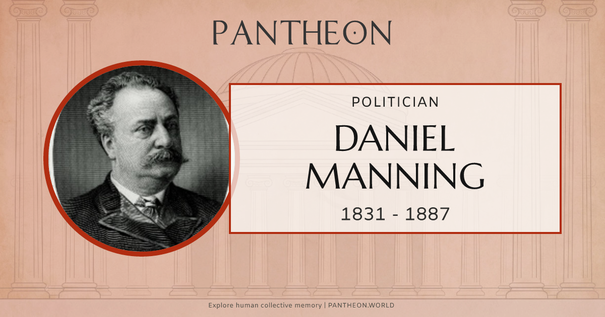 Daniel Manning Biography | Pantheon