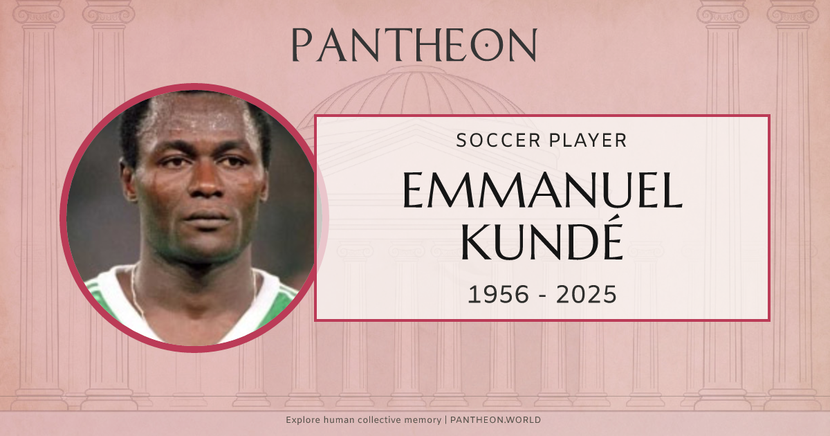 Emmanuel Kundé Biography | Pantheon