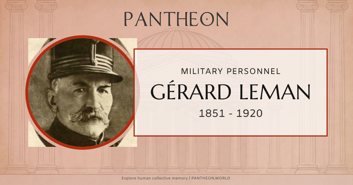 Gérard Leman Biography | Pantheon