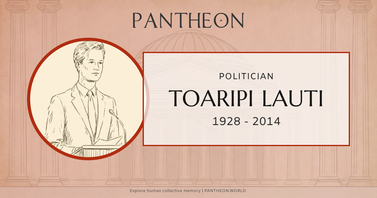 Toaripi Lauti Biography | Pantheon
