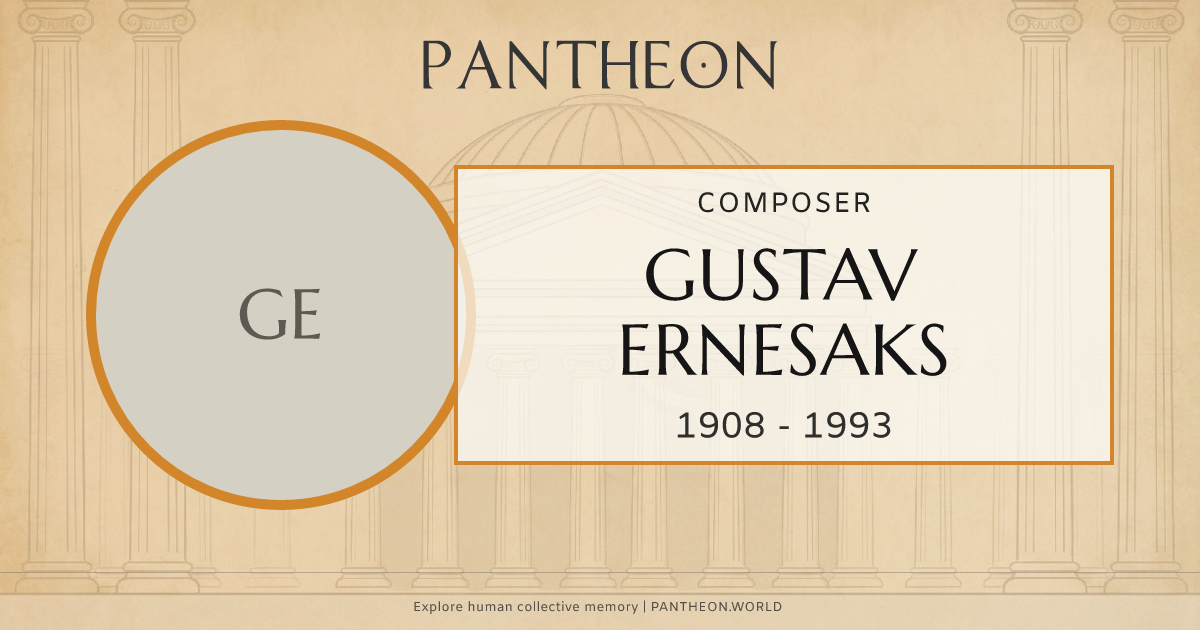 Gustav Ernesaks Biography | Pantheon