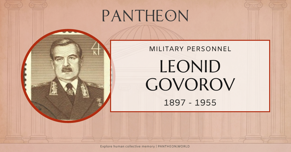 Leonid Govorov Biography | Pantheon