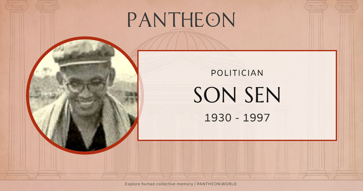 Son Sen Biography | Pantheon