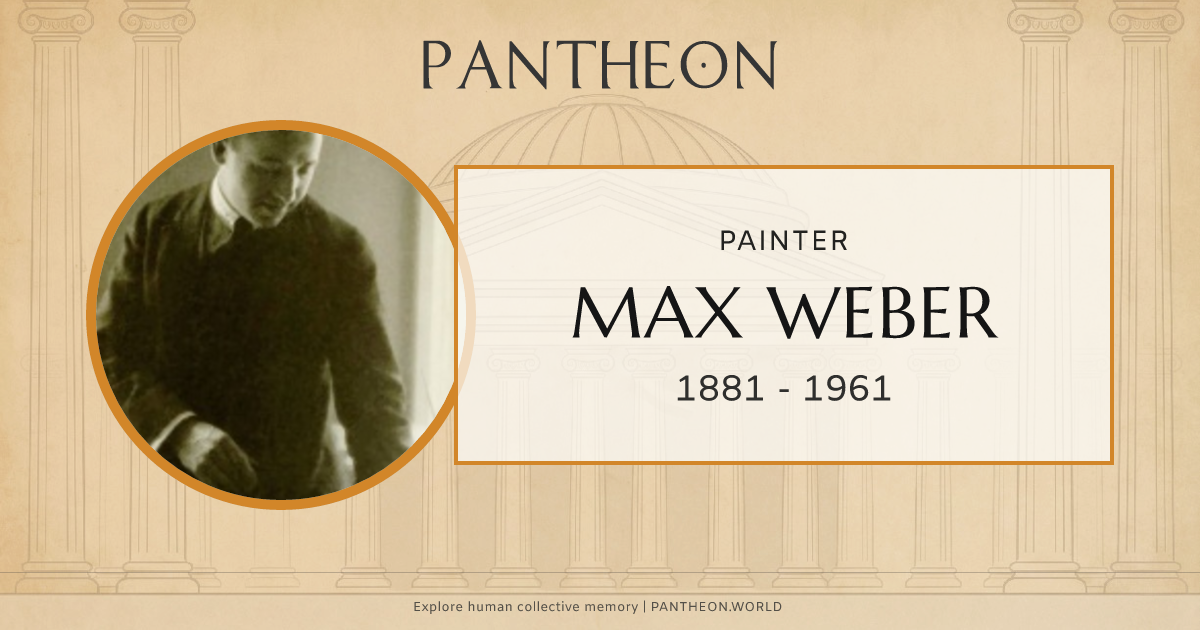 Max Weber Biography | Pantheon