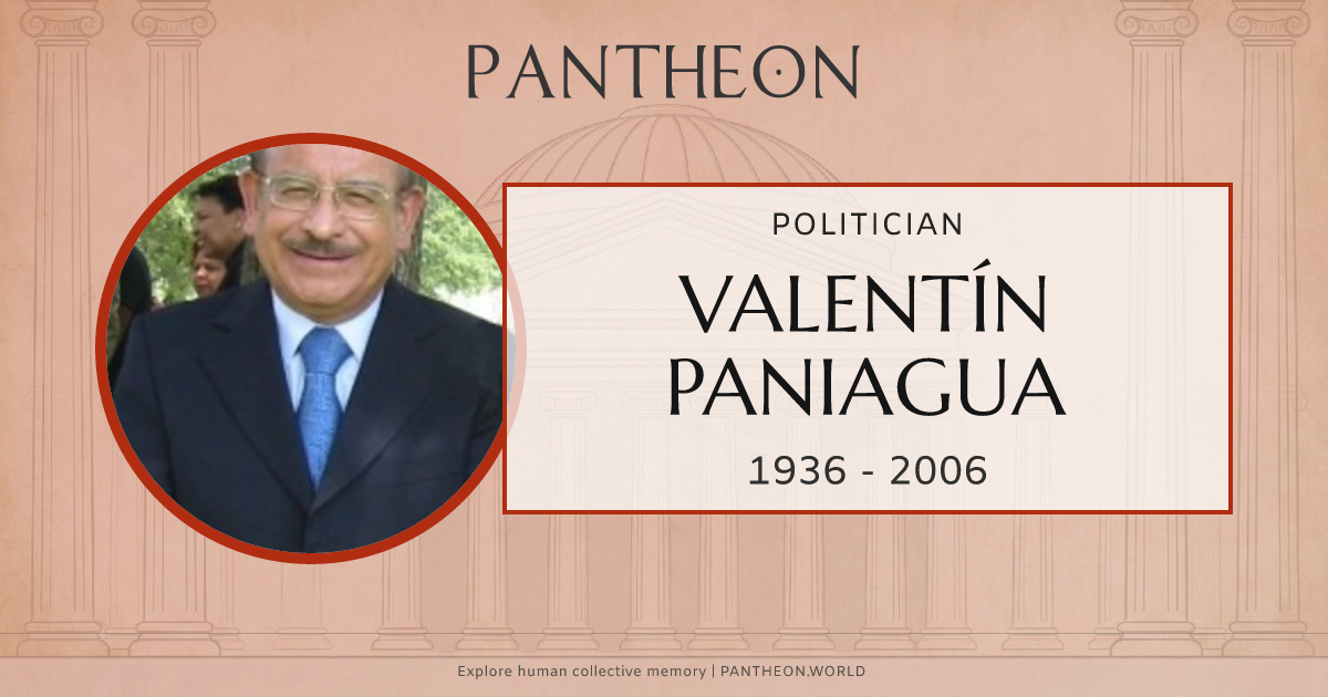 Valentín Paniagua Biography | Pantheon