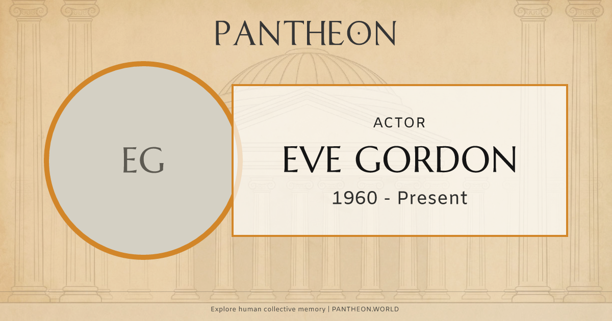 Eve Gordon Biography | Pantheon