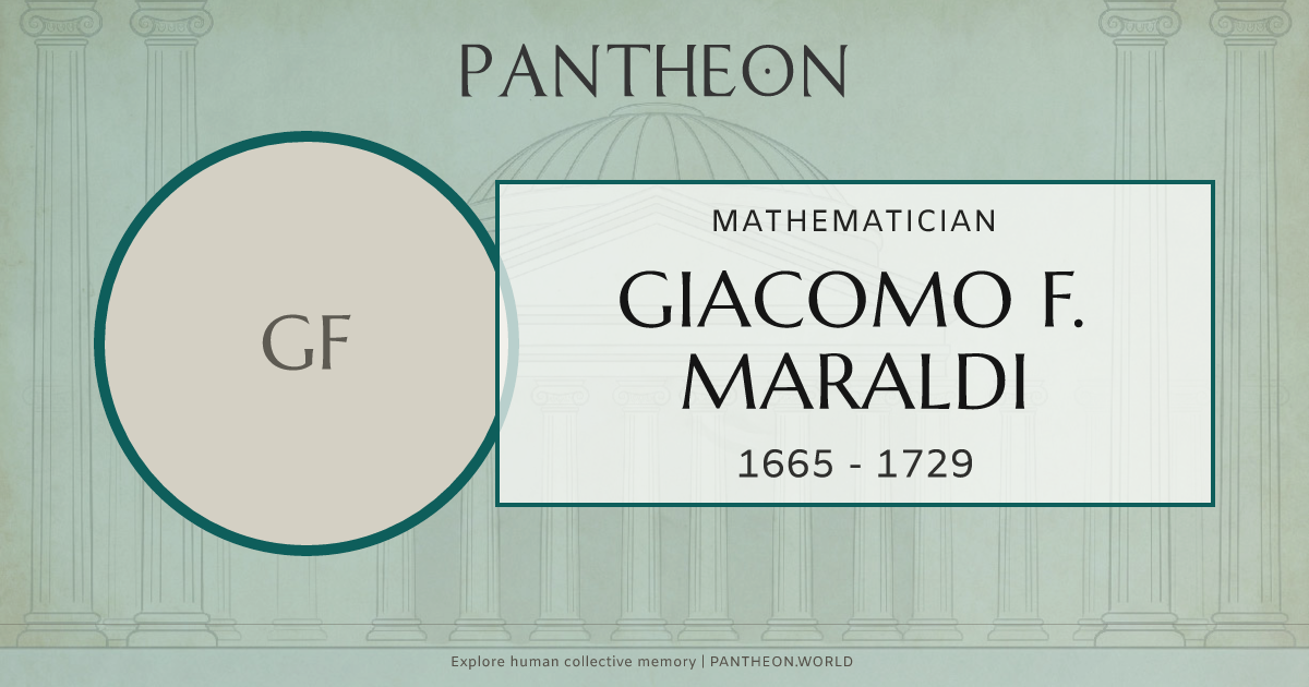 Giacomo F. Maraldi Biography | Pantheon