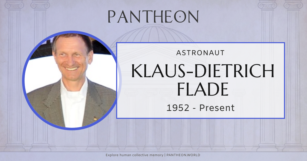Klaus-Dietrich Flade Biography | Pantheon