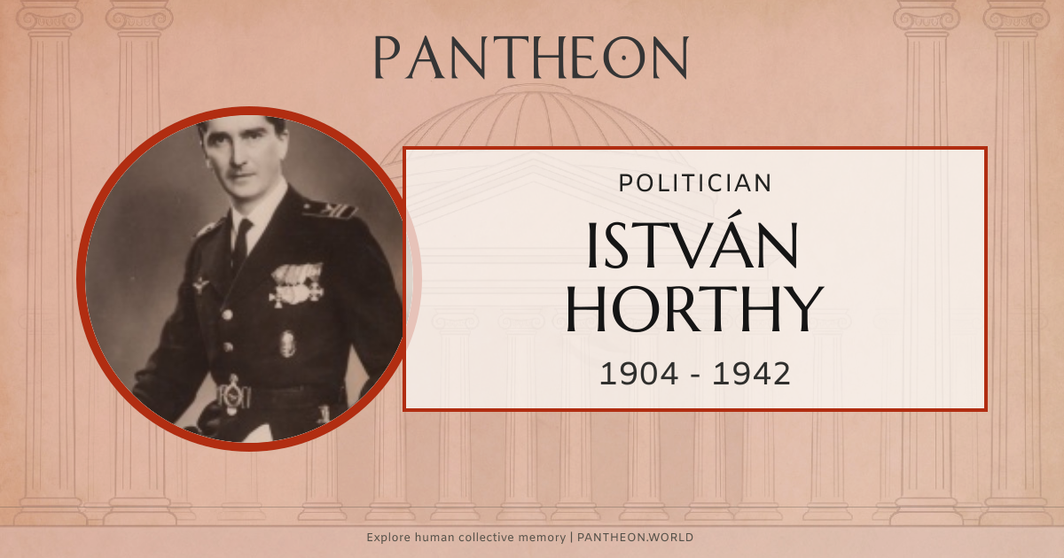 István Horthy Biography | Pantheon