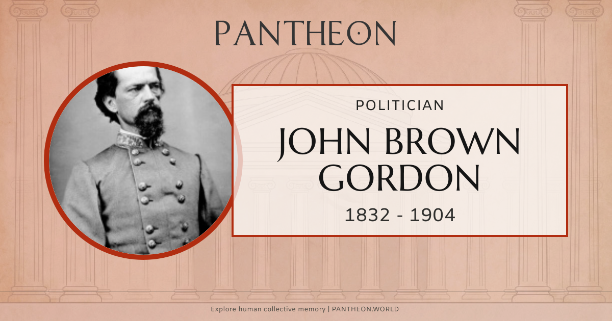 John Brown Gordon Biography | Pantheon