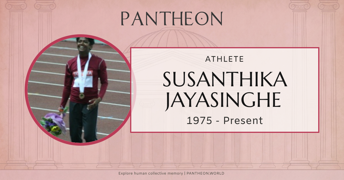 Susanthika Jayasinghe Biography | Pantheon