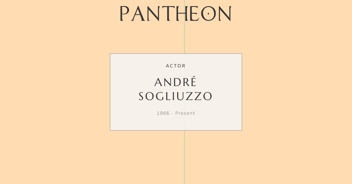 André Sogliuzzo Biography | Pantheon
