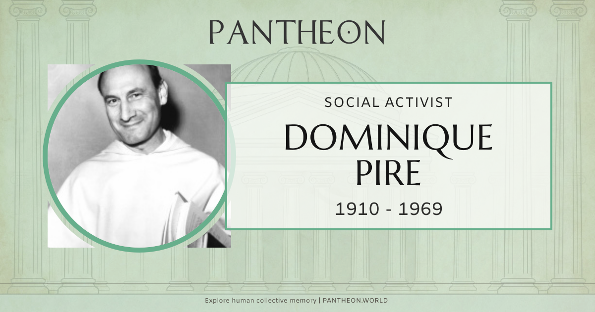 Dominique Pire Biography | Pantheon