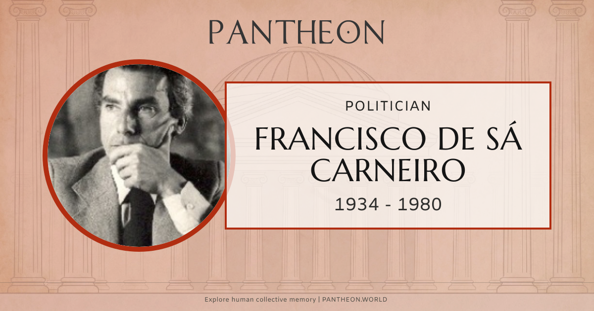 Francisco de Sá Carneiro Biography | Pantheon