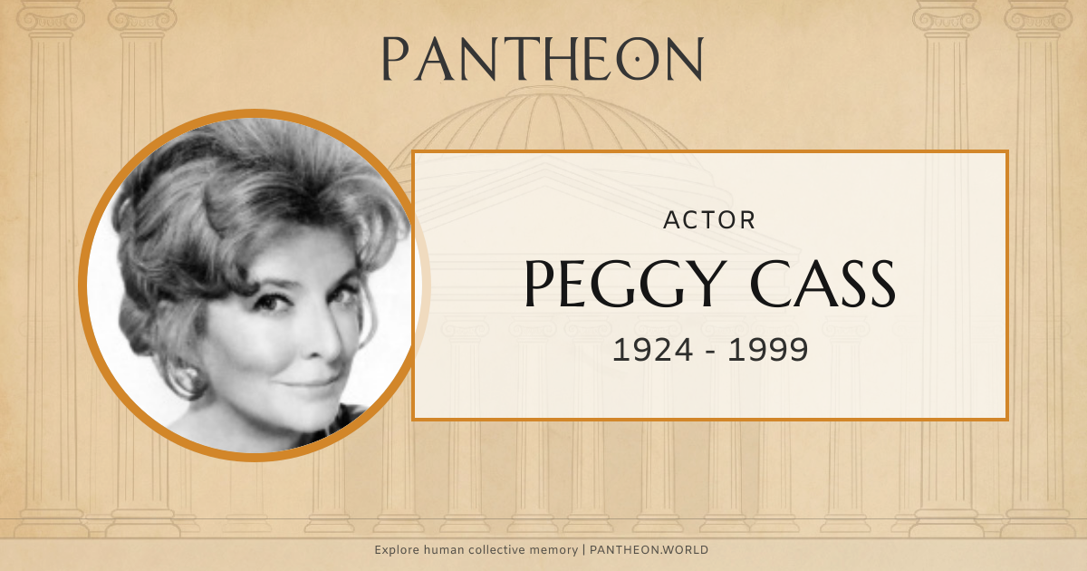 Peggy Cass Biography | Pantheon