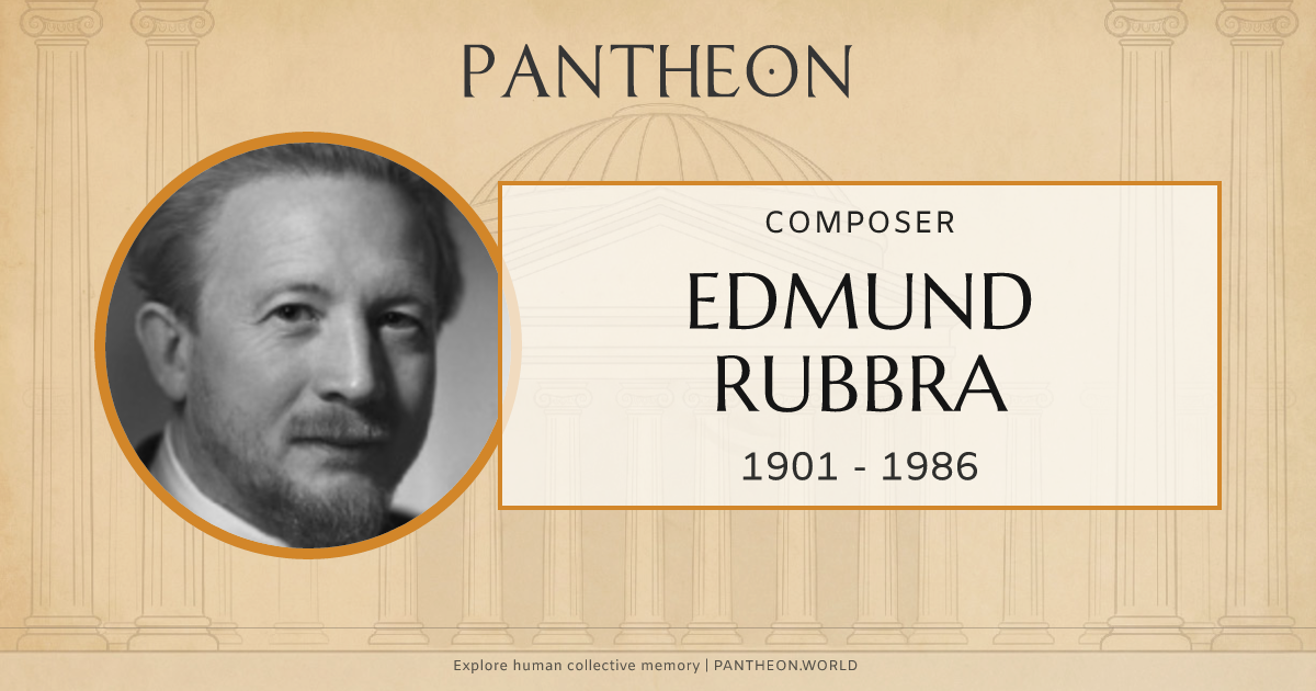 Edmund Rubbra Biography | Pantheon
