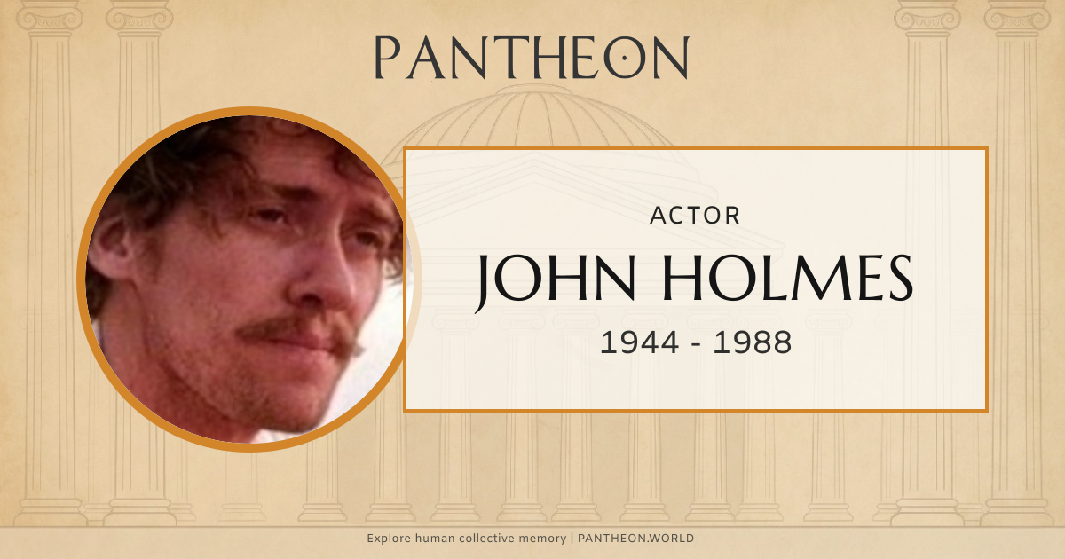 John Holmes Biography | Pantheon