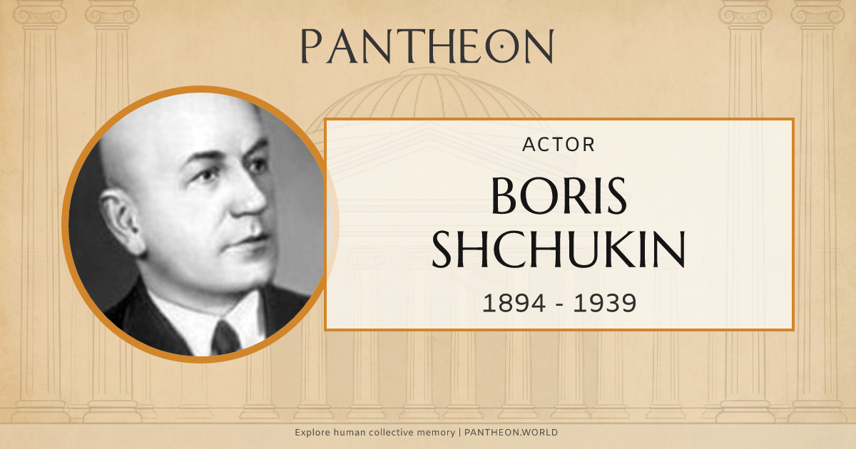 Boris Shchukin Biography | Pantheon