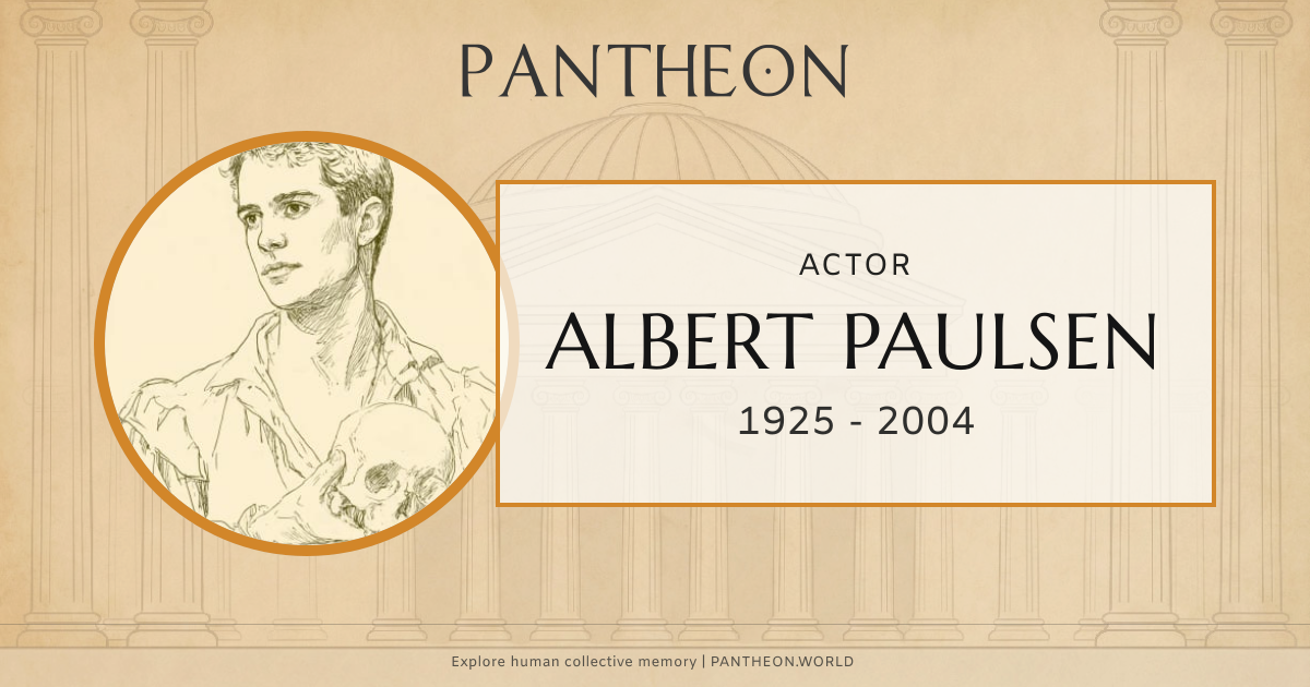 Albert Paulsen Biography Ulf Paulsen Biography | THE NATIONAL