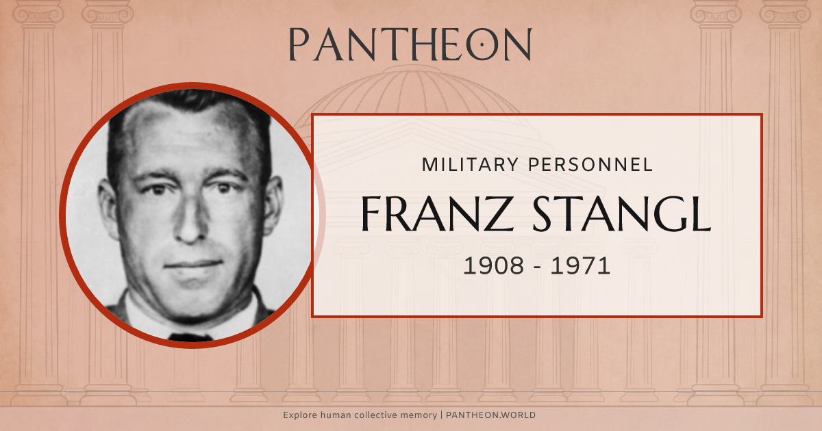 Franz Stangl Biography | Pantheon
