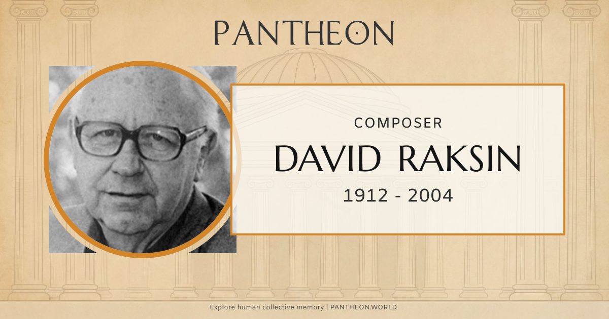 David Raksin Biography | Pantheon