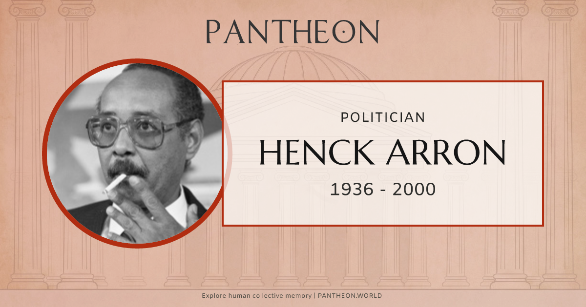 Henck Arron Biography | Pantheon