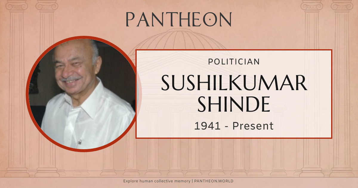 Sushilkumar Shinde Biography | Pantheon