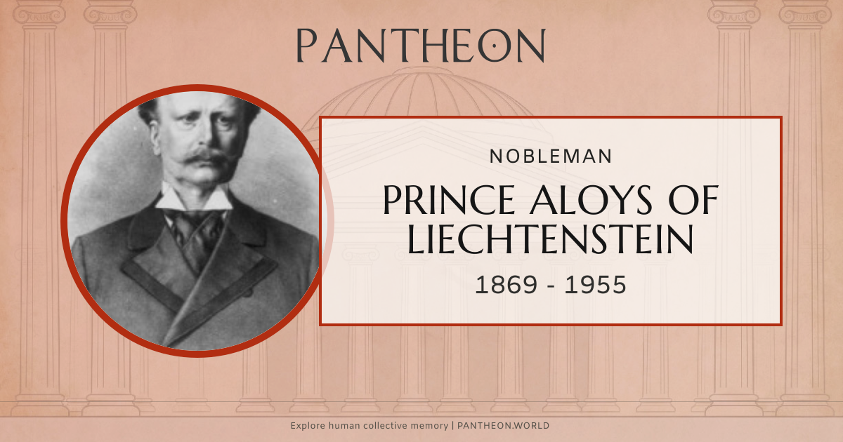 Prince Aloys of Liechtenstein Biography | Pantheon