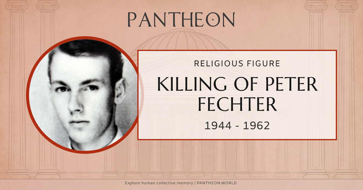 Killing of Peter Fechter Biography | Pantheon