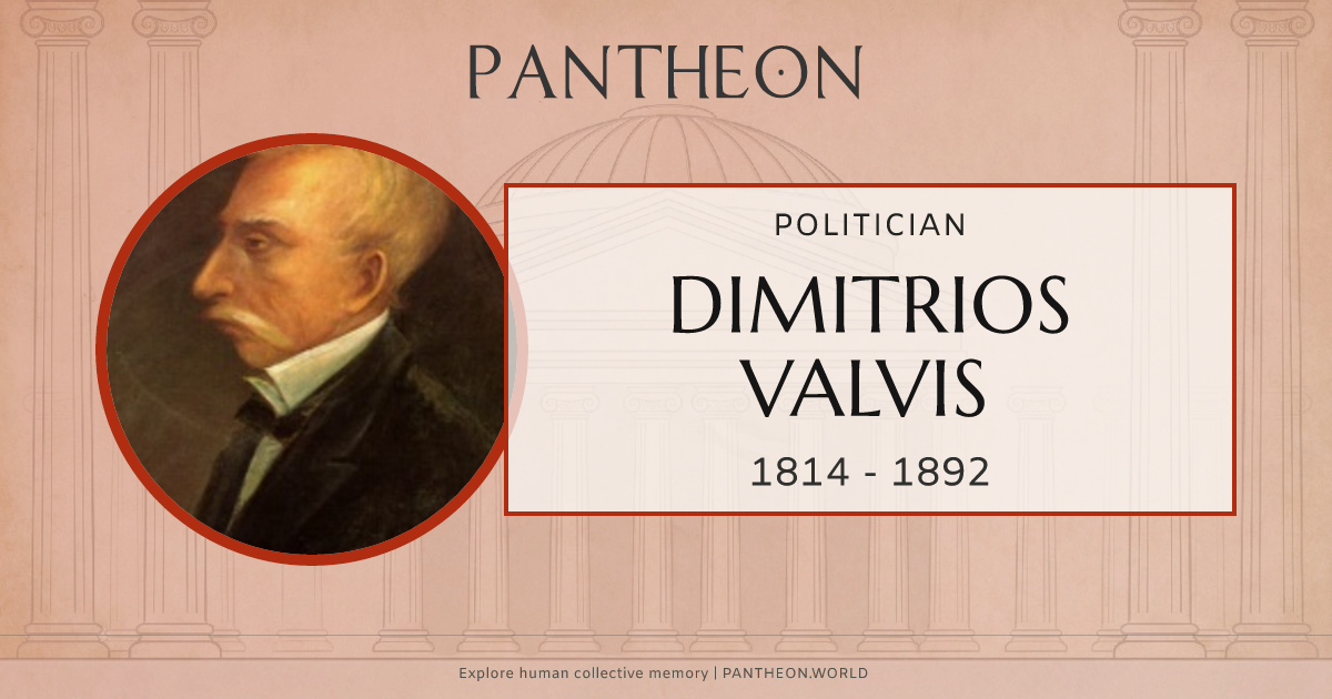 Dimitrios Valvis Biography | Pantheon