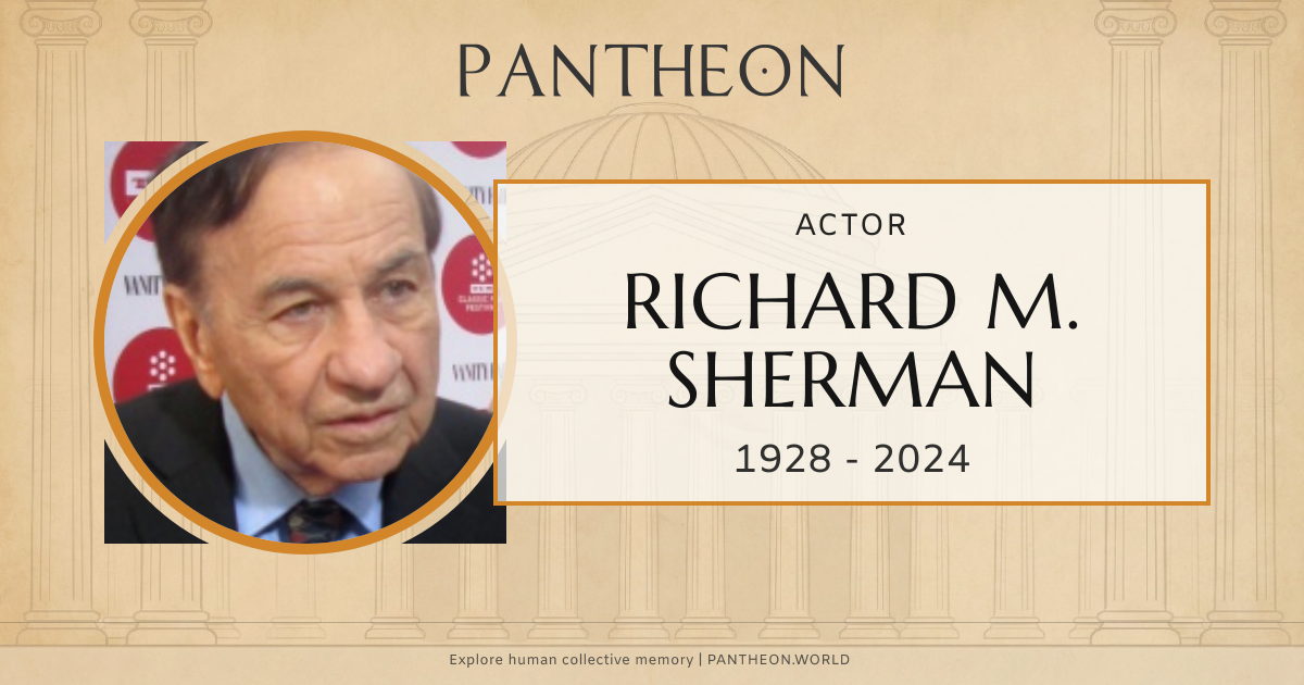 Richard M Sherman Biography Pantheon