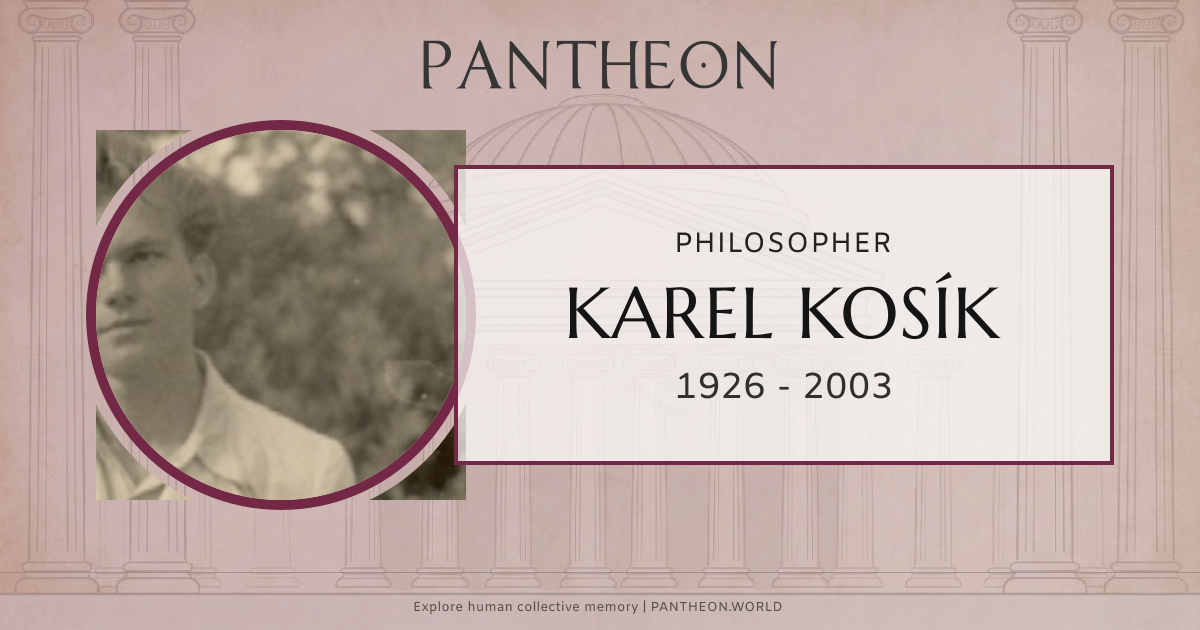 Karel Kosík Biography | Pantheon