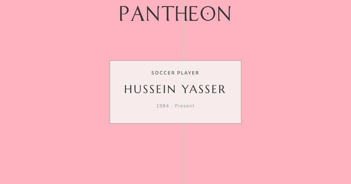 Hussein Yasser Biography | Pantheon