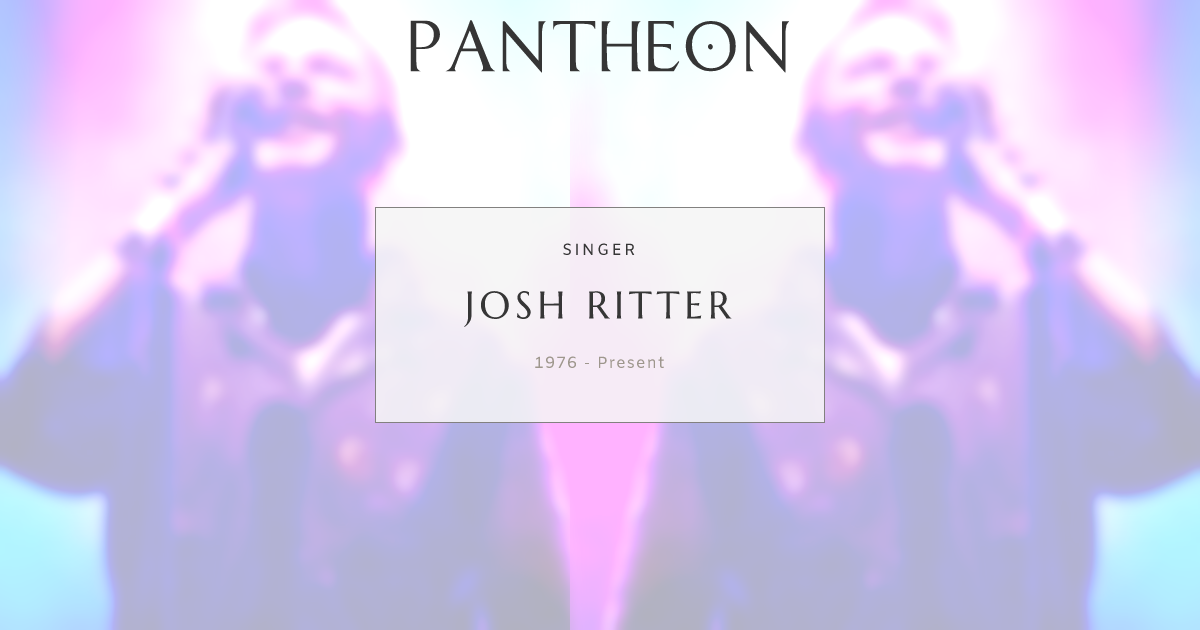 Josh Ritter Biography | Pantheon