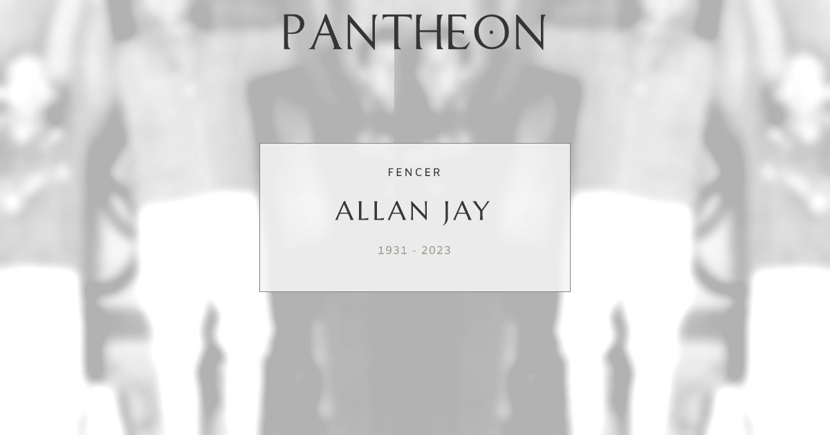 Allan Jay Biography | Pantheon