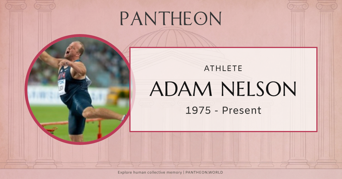 Adam Nelson Biography | Pantheon
