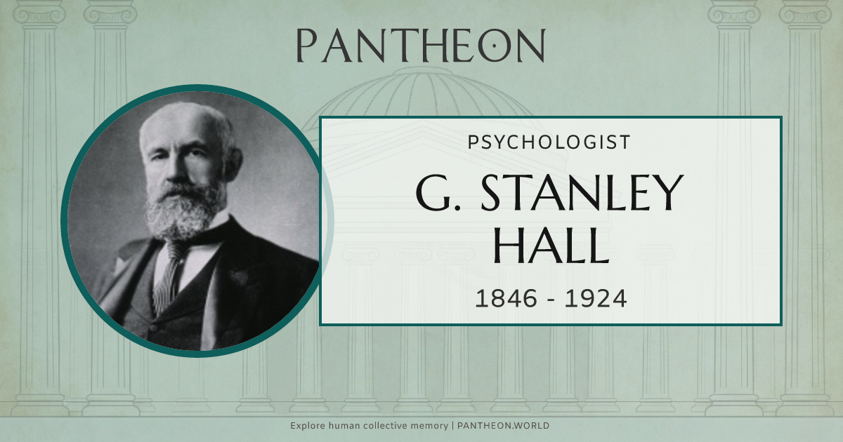 G. Stanley Hall Biography | Pantheon