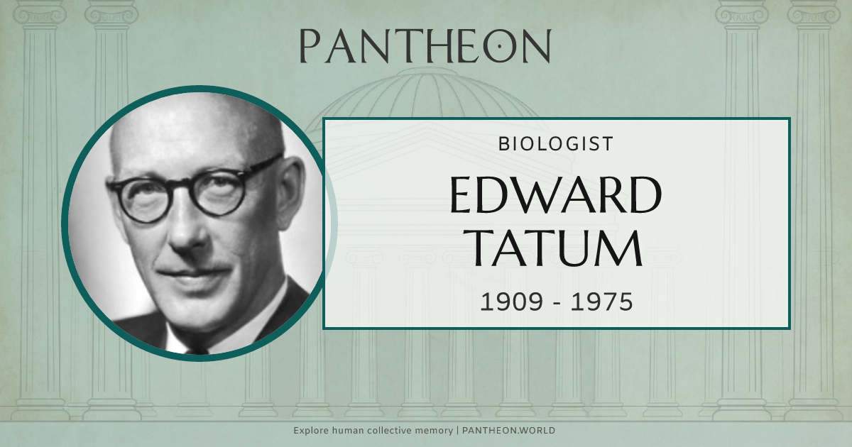 Edward Tatum Biography | Pantheon