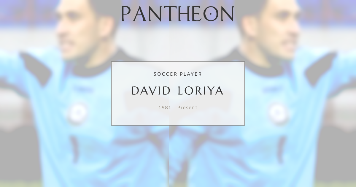 David Loriya Biography | Pantheon